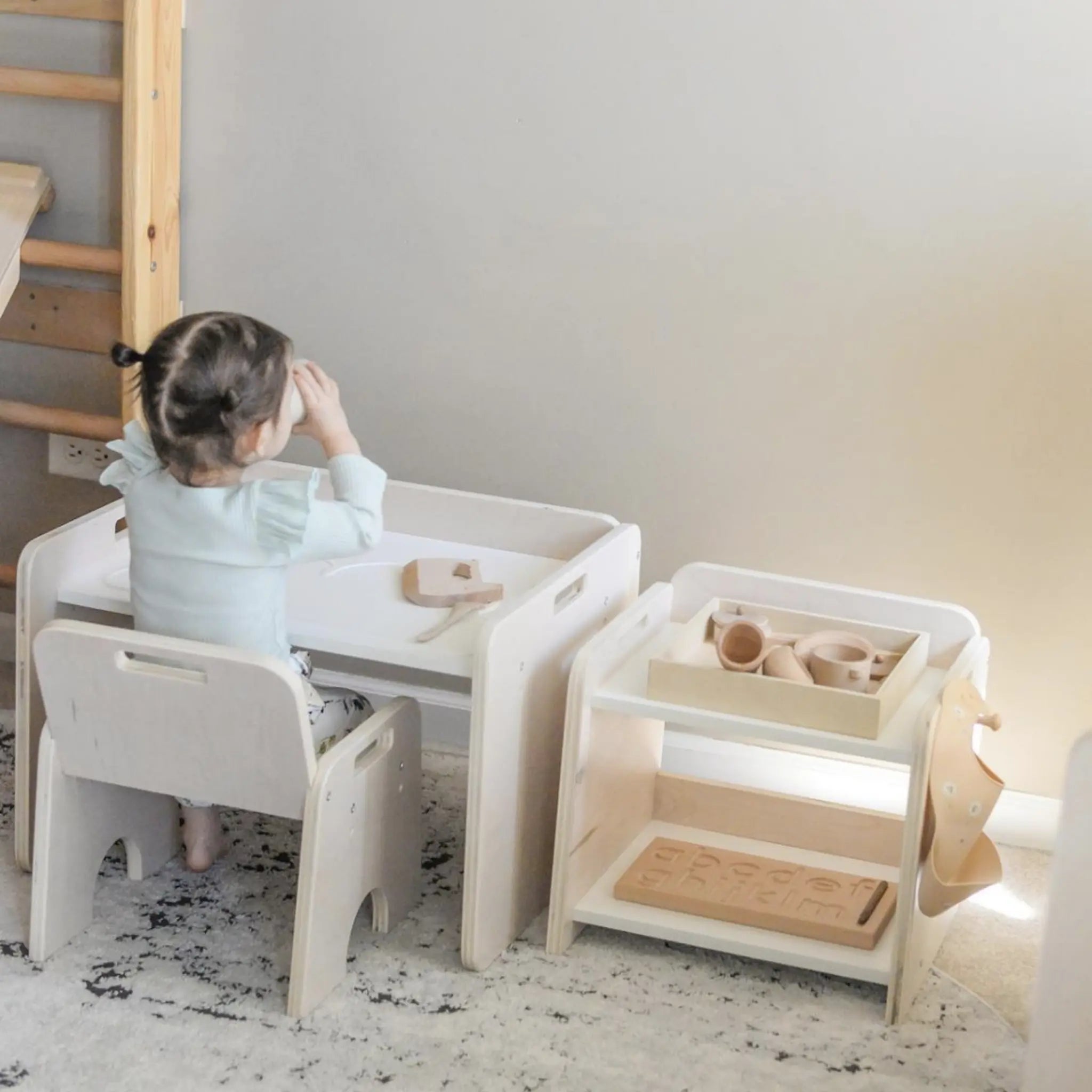 PAPAYA Chair - Toddler Montessori Chair. Adjustable Height. – Sapiens Child